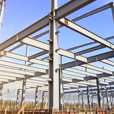 China 50 Years Life Time Carbon Structural Steel Earthquake Resistant Steel Structure Warehouse Prefabricated Steel Building for sale