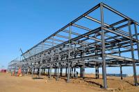 China Prefabricated Steel Structure with Portal Frame Light Steel Construction and Customized Size for sale