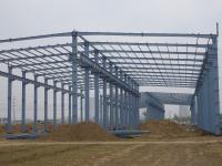 China Steel Structure Building with Sand Blasting Sa 2.5 and 3D Model Design for Frame Structure for sale