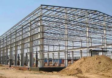 China Lightweight Portal Frame Prefabricated Steel Structure with 3D Model CAD Drawings and Customized Size for sale