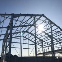 China Galvanized Steel Structure Warehouse with Anti-corrosion Paint and Carbon Structural Steel A36 for Durable Storage Solutions for sale
