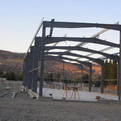 China Portal Frame Prefabricated Steel Structure with Customized Size and 3D Model/CAD Drawings for Efficient Construction for sale