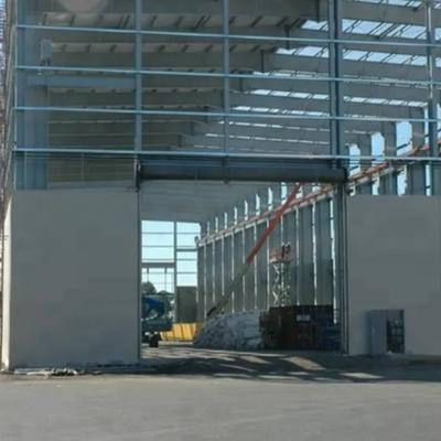 China 50 Years Service Life Steel Structure Building with Galvanized and Cladding Finish for sale