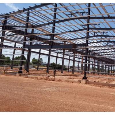 China Steel Structure Building with Sand Blasting Sa 2.5 Auto CAD Drawing Design and Frame Structure for sale