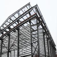 China Sand Blasting Sa 2.5 Steel Structure Building with Alloy Framework and Advanced Drawing Design for sale