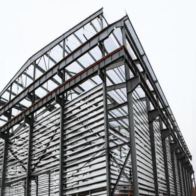 China Sand Blasting Sa 2.5 Steel Structure Building with Alloy Framework and Advanced Drawing Design for sale