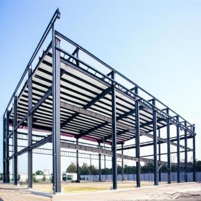 China Steel Structure Building with Sa 2.5 Sand Blasting Third Party Tested and Auto CAD Designed Frame Structure for sale
