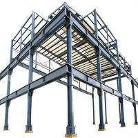 China High Durability Steel-Framed Structure with Steel Truss Main Frame Construction for sale