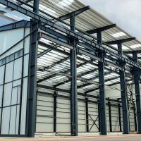 China High Seismic Zone Steel Structure Building with High Durability and Seismic Design for sale