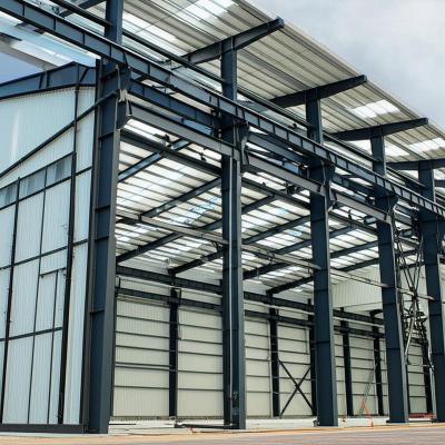 China High Seismic Zone Steel Structure Building with High Durability and Seismic Design for sale