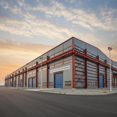 China 50 Period Steel Structure Workshop Utilizing Hot Rolled Steel For Enhanced Strength And Longevity In Industrial Projects for sale