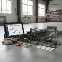 China Hot Rolled Steel Metal Fabrication Workshop with Online Guidance Enabling Fabrication of Metal Structures and Components for sale
