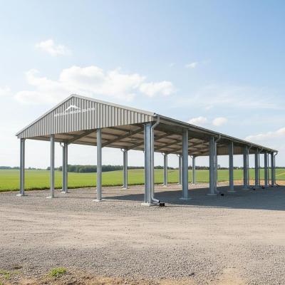 China 50 Period Metal Structure Workshop Incorporating UPVC Downpipe Perfect for Agricultural and Industrial Building Solutions for sale