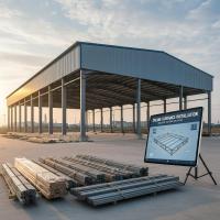 China 50 Period Steel Structure Workshop Featuring Steel and Online Guidance Installation to Support Industrial Building Needs for sale