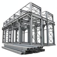 China 30000tonYear Metallic Structural Building Corrosion Resistant Steel Frame Systems Designed for Industrial and Commercial for sale