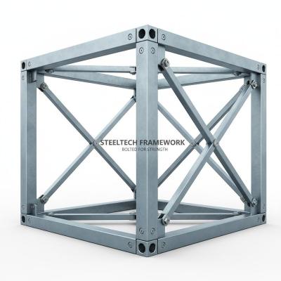 China Steel Structure Frame Steel Framed Structure Utilizing Bolt Connection Designed for Construction and Structural Strength for sale