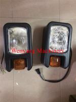 China Lonking wheel loader spare parts  CDM835E payloader head lamp for sale