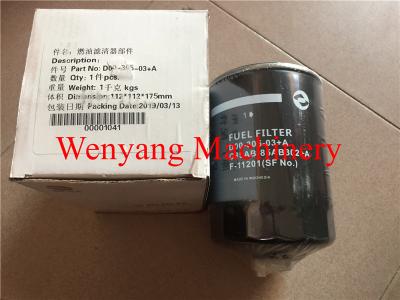China Dongfeng  SC11CB220G2B1 engine spare parts fuel filter D00-305-03+A for sale
