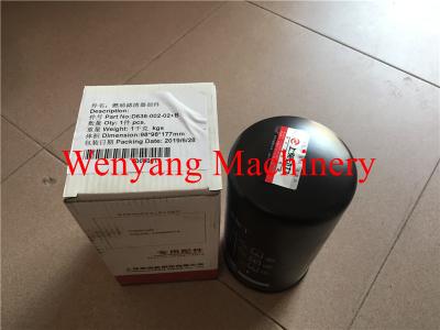 China Dongfeng  SC11CB220G2B1 engine spare parts fuel filter D638-002-02+B for sale