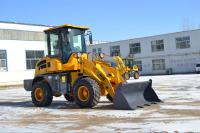 China WY10B 1 Ton Rated Load Small Wheel Loader With 0.5m3 Bucket Yellow Color for sale