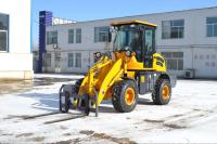 China WY10B 1 Ton Rated Load Small Wheel Loader With 0.5m3 Bucket Yellow Color for sale