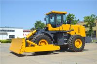 China Yellow Weichai Front End Wheel Loader With Angling And Tilting Blade Dozer for sale