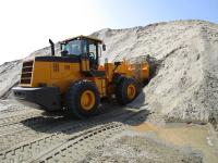 China Safety Single Arm Small Front End Loader WEICHAI WD10G220E23 With Hydraulic System for sale