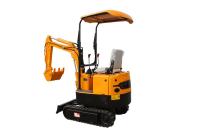 China 0.02m3 Mini Crawler Excavator For Garden Farmland Small Project Yellow for sale
