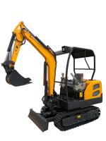 China Mini Excavator Rotating Bucket Construction Machinery Small Size Excavator for sale