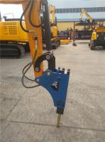 China Open cabin Mini Crawler Excavator With Break Hammer 360 Degree Rotation for sale