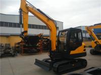 China 6.5 Ton Steel Track Small Ditch Digger Excavator Small Size With Kubota Engine for sale