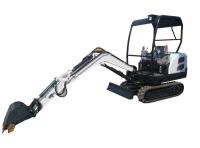 China Portable Crawler Excavator 2.2 Ton Mini Digger Excavator White Black for sale