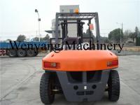 China 6 Ton ISUZU 6BG1 Industrial Counterbalance Forklifts 600mm Load Center for sale