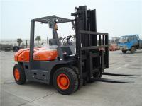 China 6 Ton ISUZU 6BG1 Industrial Counterbalance Forklifts 600mm Load Center for sale