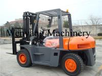 China 6 Ton ISUZU 6BG1 Industrial Counterbalance Forklifts 600mm Load Center for sale