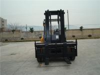 China Chaochai 6102 Engine Diesel Powered Forklift 10 Ton 3000mm Lifting Height for sale
