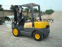 China 3T Diesel Powered Forklift With Paper Roll Clamp Specailly For Paper Manufacturer for sale