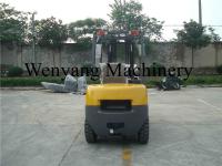 China 3T Diesel Powered Forklift With Paper Roll Clamp Specailly For Paper Manufacturer for sale