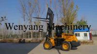 China Powered Pallet Stacker Diesel Powered Forklift 6 Ton Good Off Road Forklift for sale