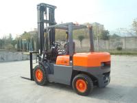 China 2 Stage Full Free Mast 5 Ton Forklift Container Lifting Forklift For Warehouse for sale