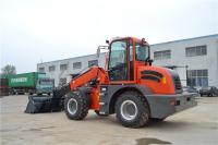 China Telescopic Lift Truck Telescopic Wheel Loader With 4 In 1 Bucket Adjustable Spring Seat for sale