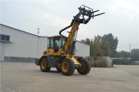 China Compact Telescopic Forklift With Extendable Boom / Telescopic Fork Truck ISO CE for sale