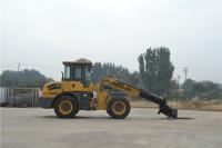 China Compact Telescopic Forklift With Extendable Boom / Telescopic Fork Truck ISO CE for sale
