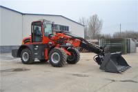 China Telescopic Fork Truck Small Earth Moving Machines With 4 In 1 Bucket for sale