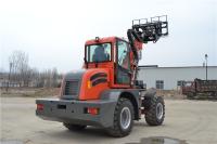 China Orange Tray Brick Handling Equipment Telescopic Boom Forklift 2.5 Ton WY2500 for sale