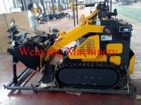 China Mini Crawler Skid Steer Loader 800mm Total Width Deliver To Australia for sale