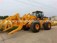 China Log Loader Truck Forklift Loader With Log Grapple WY968J 8 Ton Low Noise for sale
