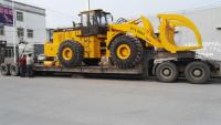 China Big Capacity Front End Loader With Log Grapple For Congo And Gabon Yellow for sale