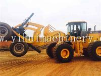 China Capacity 12 Ton 22 Ton Forklift Loader Big Diameter Timber Grapple Log Loader for sale