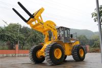China 20T Quarry Fork Four Wheel Forklift Loader 175KW Weichai Engine Multifunction for sale